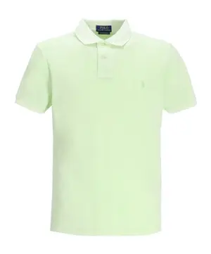 Polo Ralph Lauren Custom Slim Mineral-dyed Polo Shirt - White