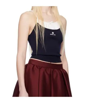 SHUSHU/TONG Patchwork Knit Camisole