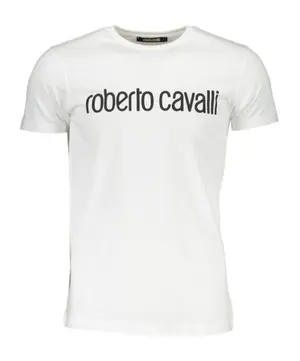 Roberto Cavalli Round-necked Logo T-shirt