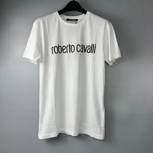 Roberto Cavalli Round-necked Logo T-shirt