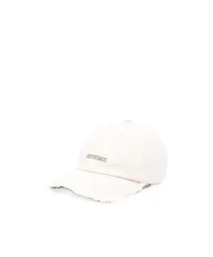 Jacquemus La Casquette Artichaut Baseball Cap - White