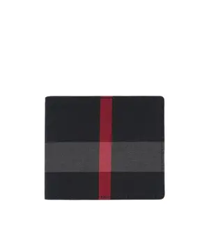 Burberry Large Check Double Folding Wallet