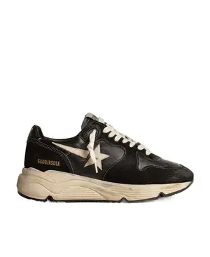 GOLDEN GOOSE Running Sole Paneled Lace-up Sneakers