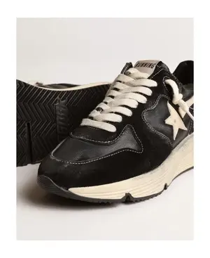 GOLDEN GOOSE Running Sole Paneled Lace-up Sneakers