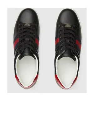 Gucci Ace Web Low-top Sneakers
