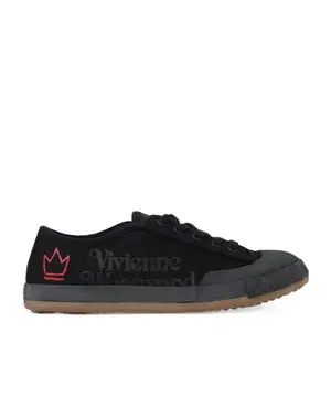 VIVIENNE WESTWOOD Animal Gym Lace-up Sneakers - Black