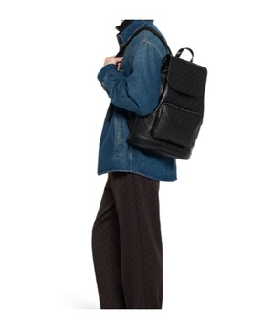 Gucci Gg Emblem Medium Backpack