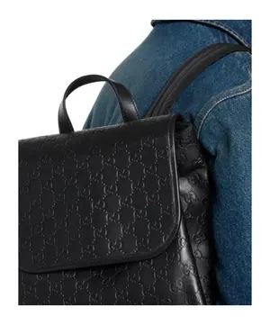 Gucci Gg Emblem Medium Backpack