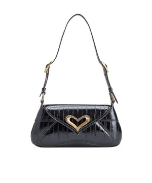 Pinko Heart Plaque Shoulder Bag