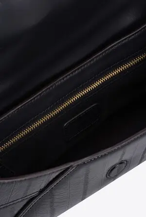 Pinko Heart Plaque Shoulder Bag