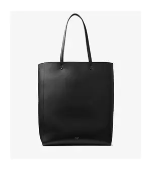 JIMMY CHOO Logo Embossed Top Handle Tote Bag