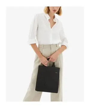 VALEXTRA Boxy Mini Structured Tote