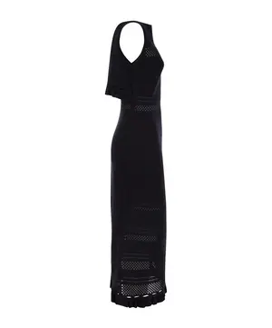 Fabiana Filippi Sleeveless Open Back Dress With Cut-out Details