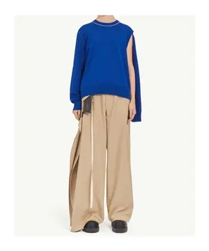 MAISON MARGIELA Crew Neck Cut-out Jumper