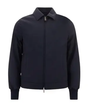 Zegna Zip-up Long-sleeved Jacket