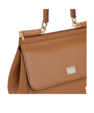 Dolce & Gabbana Sicily Handbag - Brown