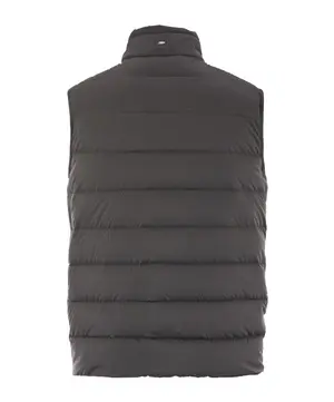 Herno Quilted Vest - Black