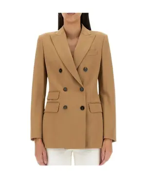 Max Mara Double-breasted Wool Blazer