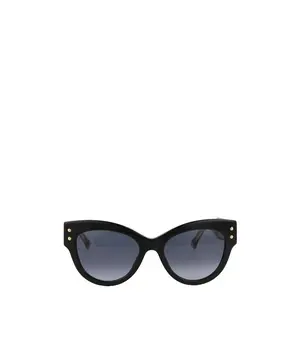 Carolina Herrera Cat Eye Frame Sunglasses - Black