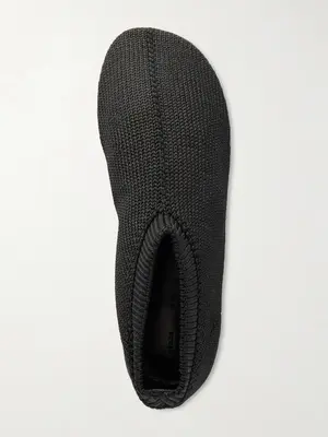 Proenza Schouler Ribbed Knit Slip-on Flats