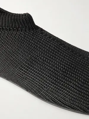Proenza Schouler Ribbed Knit Slip-on Flats