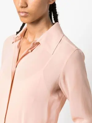 Max Mara Long Sleeve Shirt - Nude