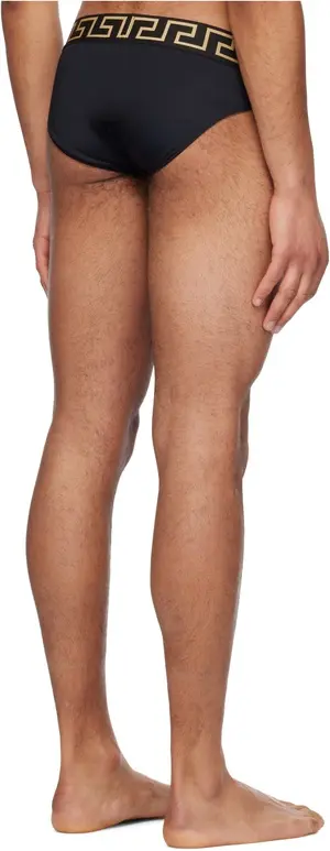 Versace Greca Border Swim Shorts
