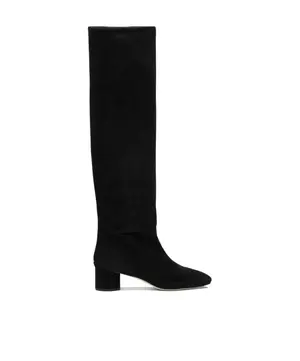AeydĒ 55mm Willa Suede Block-heel Boots
