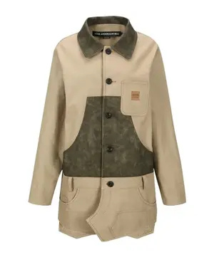 Andersson Bell Beige Carpenter Paneled Jacket