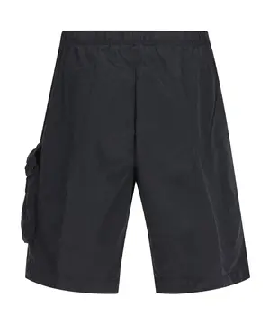 C.P. COMPANY Technical Shorts With Lens Pocket - Black