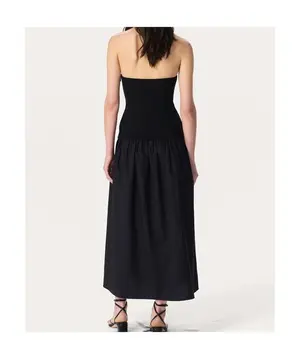 RAG  BONE Rag & Bone Irina Mixed-media Strapless Dress