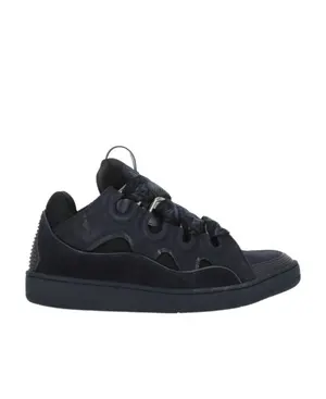 LANVIN Tie Low-top Sneakers - Black