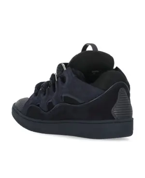 LANVIN Tie Low-top Sneakers - Black
