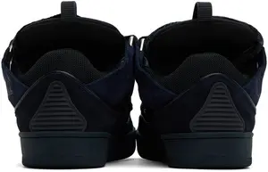 LANVIN Tie Low-top Sneakers - Black