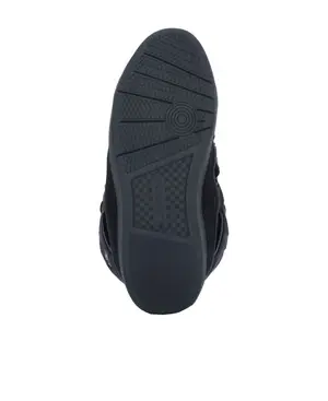 LANVIN Tie Low-top Sneakers - Black