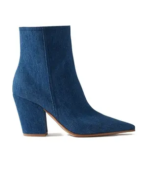 GIANVITO ROSSI Denim Ankle Boots