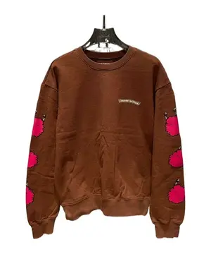 Chrome Hearts Long-sleeved Crewneck Sweatshirt With Graphic Detail