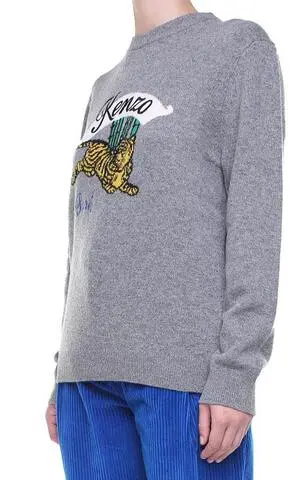 Kenzo Jumping Tiger Knit Sweater