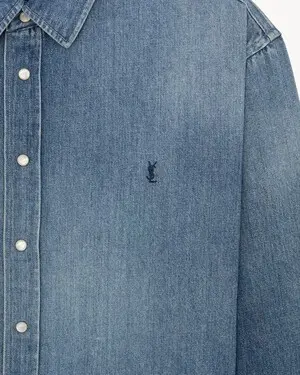 Saint Laurent Cassandre Jean Shirt