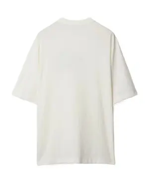 Burberry Logo Embroidered Crewneck T-shirt