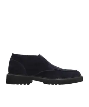 DOUCAL'S Almond Toe Slip-on Loafers
