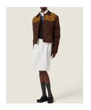 Miu Miu Two-toned Blouson Down Jacket - No