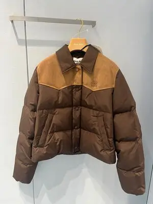 Miu Miu Two-toned Blouson Down Jacket - No