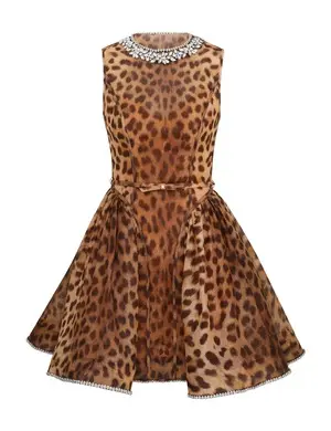 Zimmermann Round Neck Cocktail Dresses