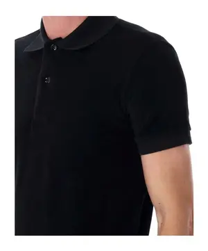 TOM FORD Short Sleeved Towelling Polo Shirt