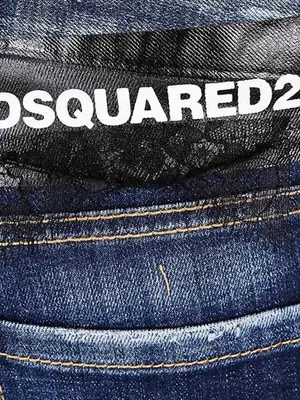 Dsquared2 Distressed Jeans With Pierced Detailing