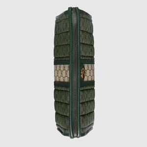 Gucci Gg Canvas Quilted Clutch