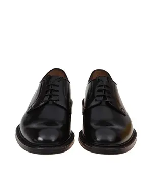 DOUCAL'S Round-toe Lace-up Derby Shoes