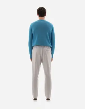 Herno Drawstring Straight-leg Trousers - Gray