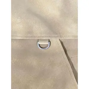 REPRESENT Zipped Shearling Collar Jacket